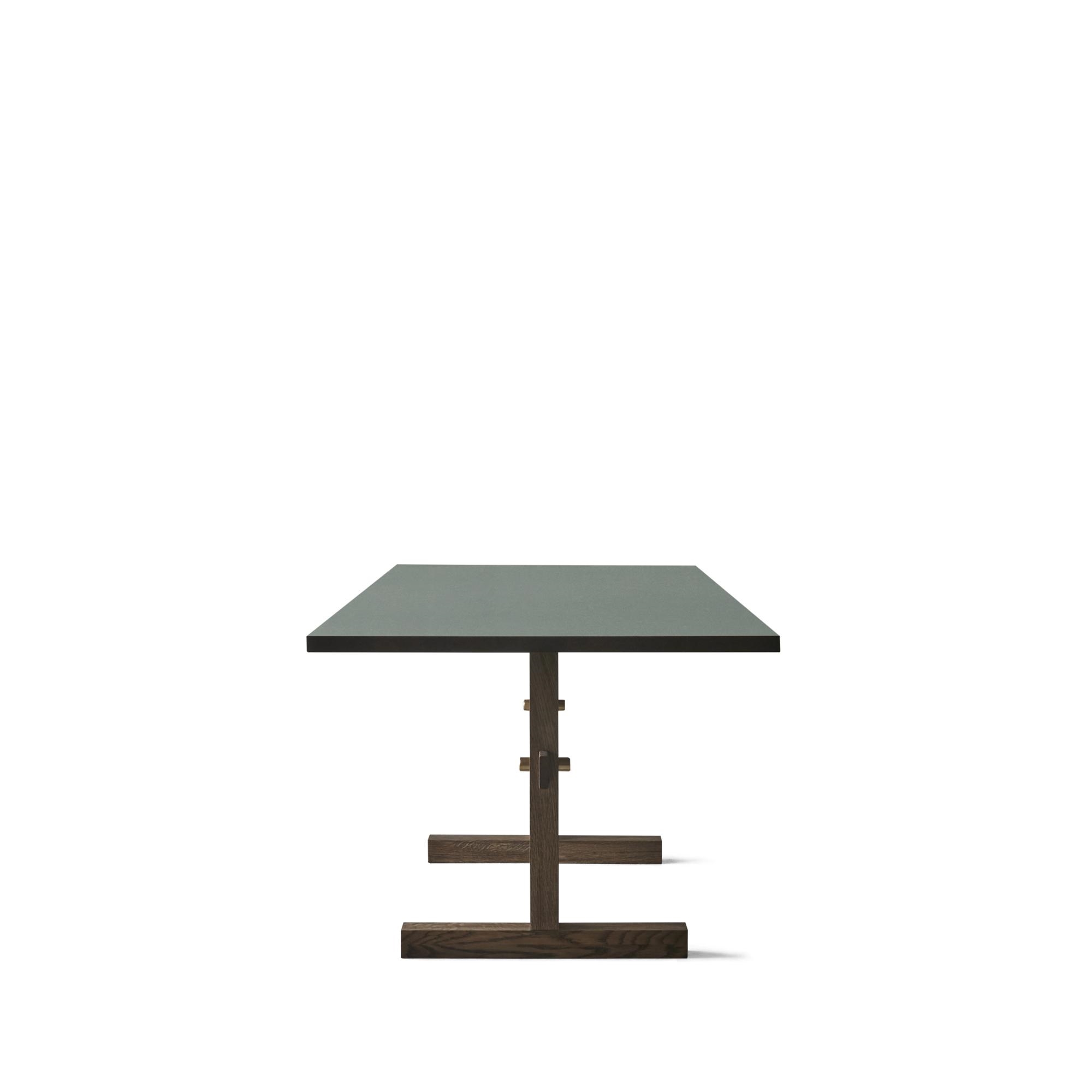 Eberhart Gaspard 180 Spisebord Conifer Linoleum/Mørk Egetræ